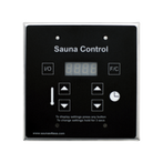 Nootka Saunas - 8ft Sauna | electric | Black High Performance Metal ...