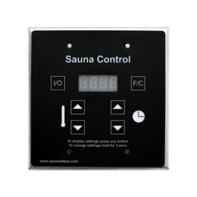 Nootka Saunas - 8ft Sauna | electric | Black High Performance Metal ...