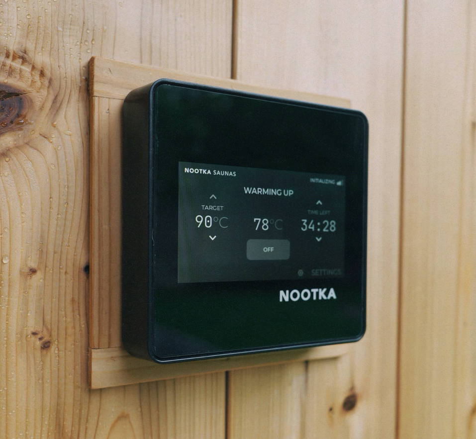 Touch Screen Setup – Nootka Saunas